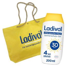 STADA Ladival allergische Haut Gel Lsf 30 + Strandtasche 1 St