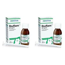 Ibuflam Kindersaft 40 mg/ml gegen Fieber Set (2x100ml) 200 ml