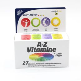 Pharmavital A-Z Vitamine+Lutein+Q10 Tabletten 60 St