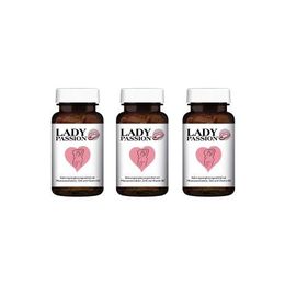 Lady Passion Libido m.Ashwagandha Maca Ginseng Kps (3x60 St) 180 St