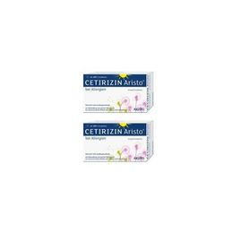 Cetirizin Aristo bei Allergien 10 mg Filmtabletten Set (2x 100St) 2 St