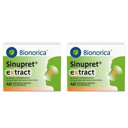 Sinupret extract &uuml;berzogene Tabletten Set (2x 40St) 2 St