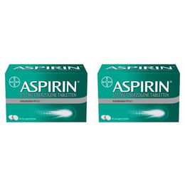 BAYER Aspirin 500 mg &uuml;berzogene Tabletten Set (2x80St) 2 St
