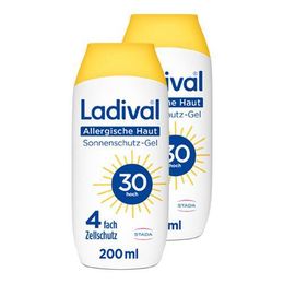 STADA Ladival allergische Haut Gel Lsf 30 Doppelpack (2x200 ml) 2 St