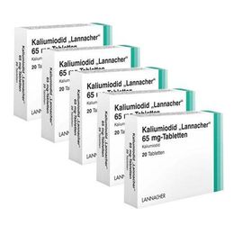 Kaliumiodid Lannacher 65 mg Tabletten (5x 20St) 5 St