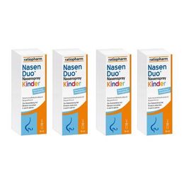 ratiopharm NasenDuo Nasenspray Kinder (4x10 ml) 40 ml