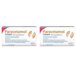 Paracetamol STADA 250 mg Z&auml;pfchen Set (2x 10St) 2 St