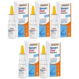 ratiopharm NasenDuo Nasenspray (5x10 ml) 50 ml
