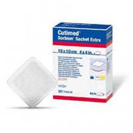 BSN Cutimed Sorbion Sachet Extra Wundaufl.7,5x7,5 cm 5 St
