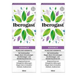 BAYER Iberogast Advance Fl&uuml;ssigkeit zum Einnehmen Doppelpackung (2x 100ml) 2 St