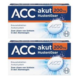 HEXAL&reg; Acc akut 200 Brausetabletten Doppelpackung (2x 20St) 2 St