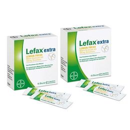 BAYER Lefax extra Lemon Fresh Mikro Granulat Doppelpackung (2x 16St) 2 St