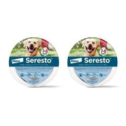 Seresto Halsband f&uuml;r gro&szlig;e Hunde ab 8 kg Doppelpackung (2x 1St) 2 St