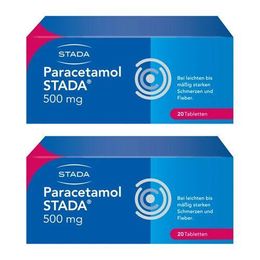 PARACETAMOL STADA 500 mg Tabletten (2x 20St)