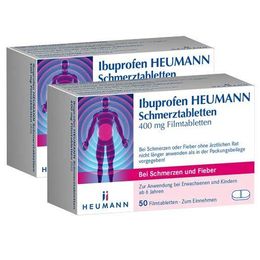 Ibuprofen Heumann Schmerztabletten 400 mg (2x50 St) 2 St