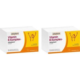 Vitamin B-KOMPLEX-ratiopharm Kapseln Doppelpackung (2x 120St) 240 St