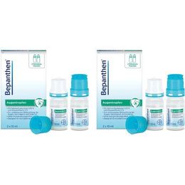 BAYER BEPANTHEN Augentropfen Doppelpackung (2x 20ml) 40 ml