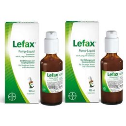 BAYER Lefax Pump-Liquid Doppelpackung (2x 100ml) 2 St