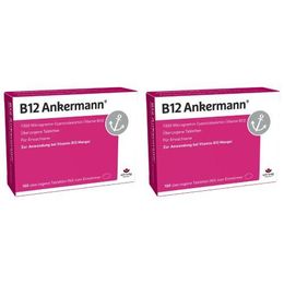W&Ouml;RWAG PHARMA B12 Ankermann Doppelpackung (2x 100St) 200 St