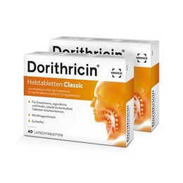 2x Dorithricin Halstabletten Classic Doppelpackung 40 St
