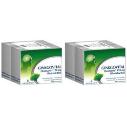Ginkgovital Heumann 120 mg Filmtabletten Set (2x 200St) 2 St