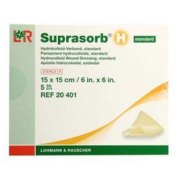 Lohmann & Rauscher Suprasorb H Hydrokoll.Verb.standard 15x15 cm 5 St