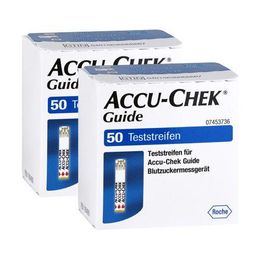 2x ACCU-CHEK Guide Teststreifen Doppelpackung 50 St