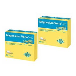 Verla-Pharm Arzneimittel GmbH & Co. KG Magnesium Verla 400 Kapseln Doppelpackung (2x60 St) 120 St
