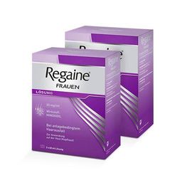 REGAINE Frauen L&ouml;sung mit 2% Minoxidil Doppelpackung (2x180ml) 360 ml