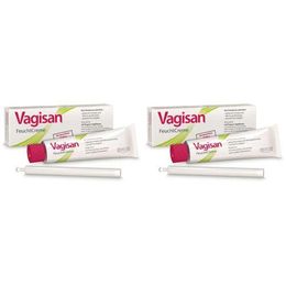 Vagisan FeuchtCreme mit Applikator Doppelpackung (2x 50g) 2 St