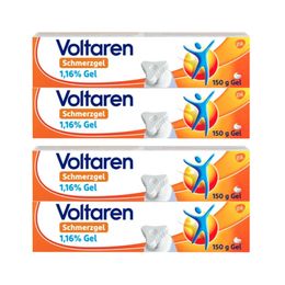 2x Voltaren Schmerzgel bei Muskel- und R&uuml;ckenschmerzen Doppelpackung 300 g