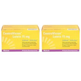 OmniVision GmbH Centrovision Lutein 15 mg Kapseln Doppelpackung (2x 90St) 180 St