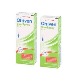 Otriven SinuSpray 0,1% Nasenspray Doppelpackung (2x10 ml) 2 St