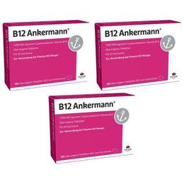 W&Ouml;RWAG PHARMA B12 Ankermann (3x 100St) 300 St