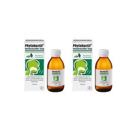 BAYER Phytohustil Hustenreizstiller Sirup Doppelpackung (2x 150ml) 2 St
