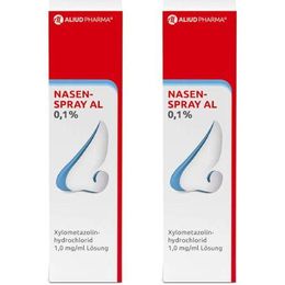 ALIUD Nasenspray Al 0,1% Doppelpackung (2x 10ml) 2 St