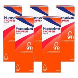 Mucosolvan Tropfen 30 mg/2 ml (5x50 ml) 5 St