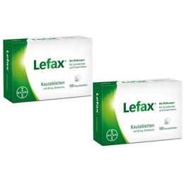 BAYER Lefax Kautabletten Doppelpackung (2x 100St) 2 St