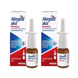Allergodil akut Nasenspray Doppelpackung (2x 10ml) 2 St