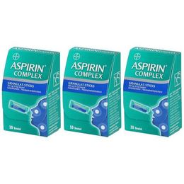 BAYER Aspirin Complex Granulat-Sticks 500 mg/30 mg Gran. (3x 10St) 3 St