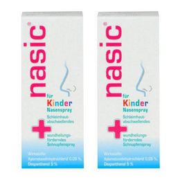 MCM KLOSTERFRAU Vertr. GmbH Nasic f&uuml;r Kinder Nasenspray Doppelpackung (2x10ml) 2 St