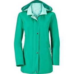 CR&Eacute;ATION L Damen Funktionsjacke wind- und wasserabweisend smaragdgr&uuml;n Gr&ouml;&szlig;e 54