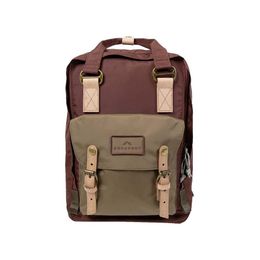 Doughnut Macaroon Jungle 16 - Rucksack 38 cm (brown) in maroon x khaki | Gr.: onesize
