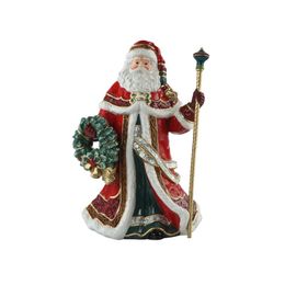 Goebel Figur " Santa mit Kranz und Stab " in Bunt | Gr.: onesize