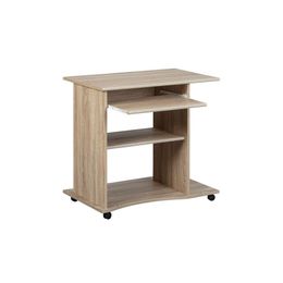 ebuy24 Schreibtisch Dusa Eiche Dekor 80 x 50 cm | Gr.: onesize