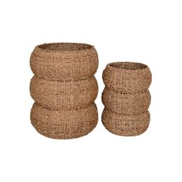 ebuy24 Korbset Sarbas Holz 35 x 35 cm | Gr.: onesize
