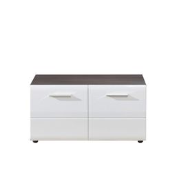 ebuy24 Sitzbank LineGD Silber 80 x 35 cm | Gr.: onesize