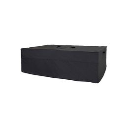 ebuy24 Gartenm&ouml;bel Abdeckung Luksus Schwarz 180 x 180 cm | Gr.: onesize