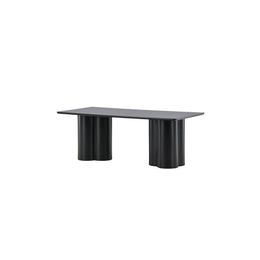 ebuy24 Couchtisch Olivia Schwarz 60 x 120 cm | Gr.: onesize