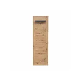 ebuy24 Wandgarderobe Follow Grau 62 x 26 cm | Gr.: onesize